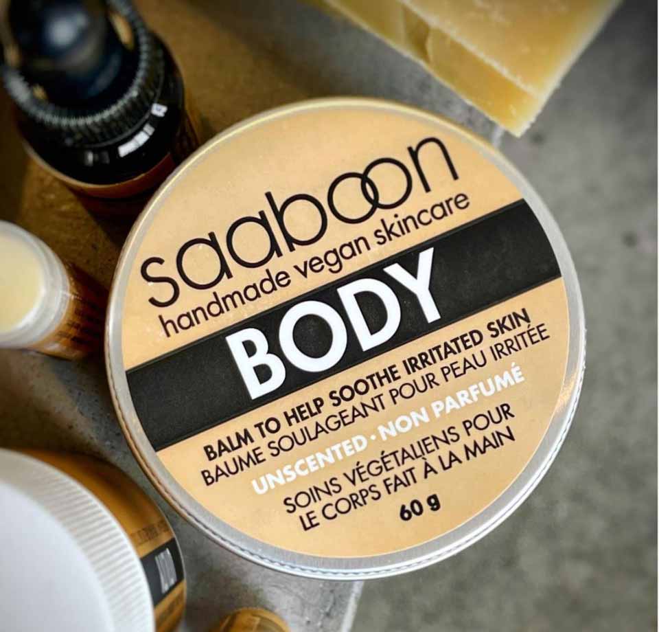 Body Balm | Vegan Hand & Body Cream Made in Ottawa | SAABOON